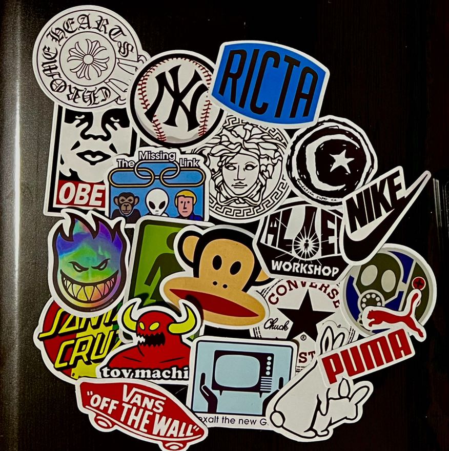 Sticker brands V3, Hobbies & Toys, Stationery & Craft, Art & Prints on ...