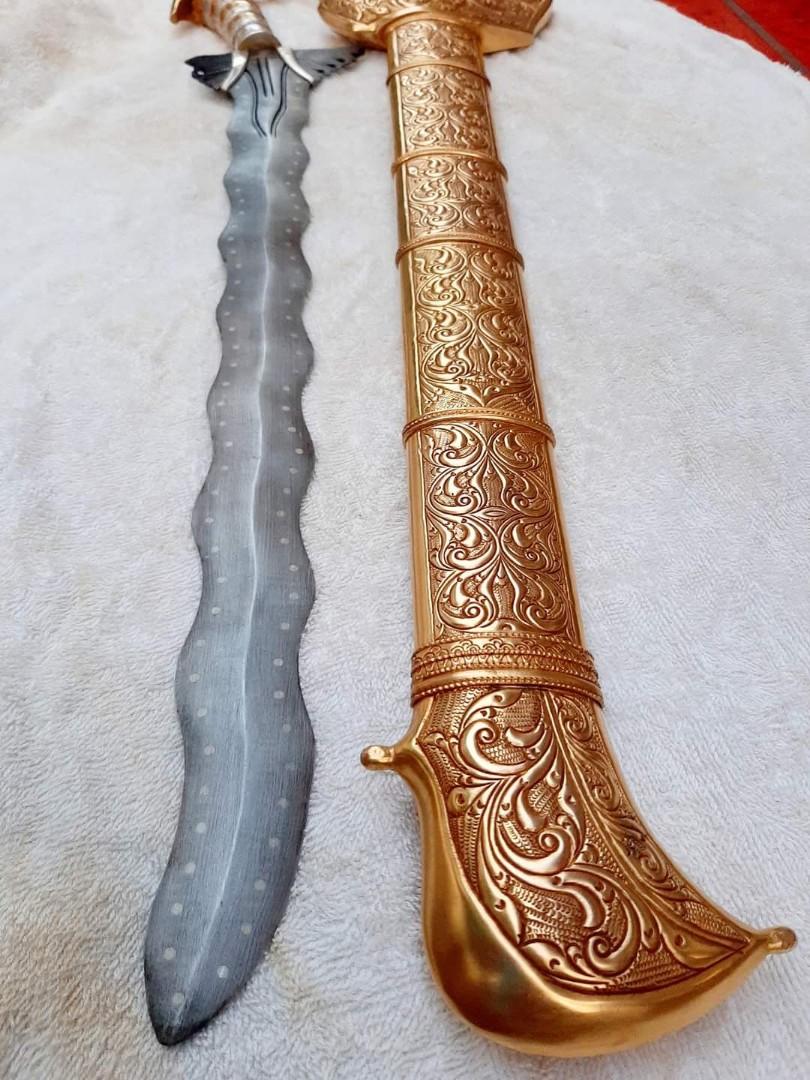 Sundang Tausug Full Gangsa dan Suasa, Hobbies & Toys, Stationery ...