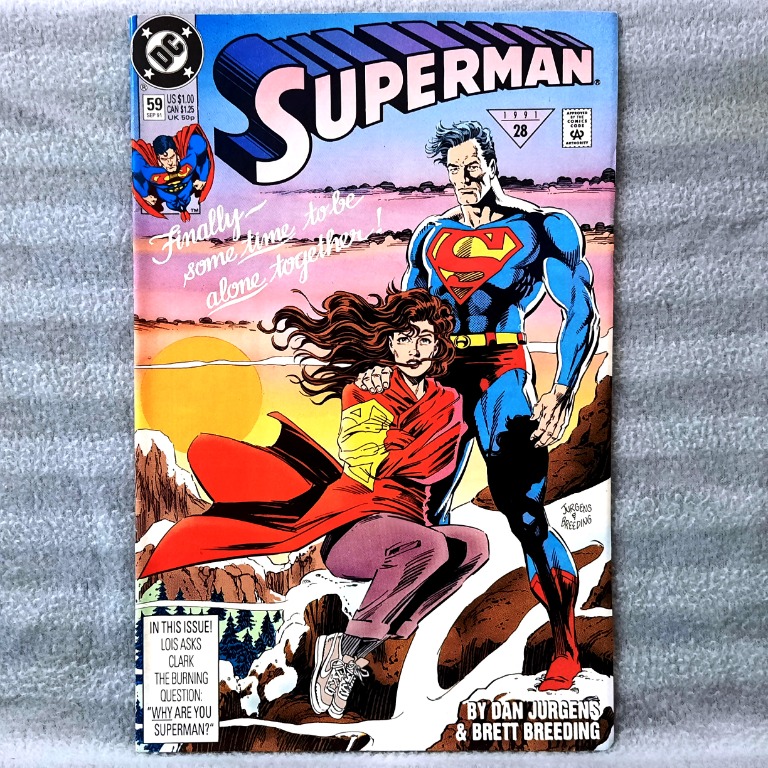 Superman #59 (2nd Series) DC Comics (Dan Jurgens, Brett Breeding ...