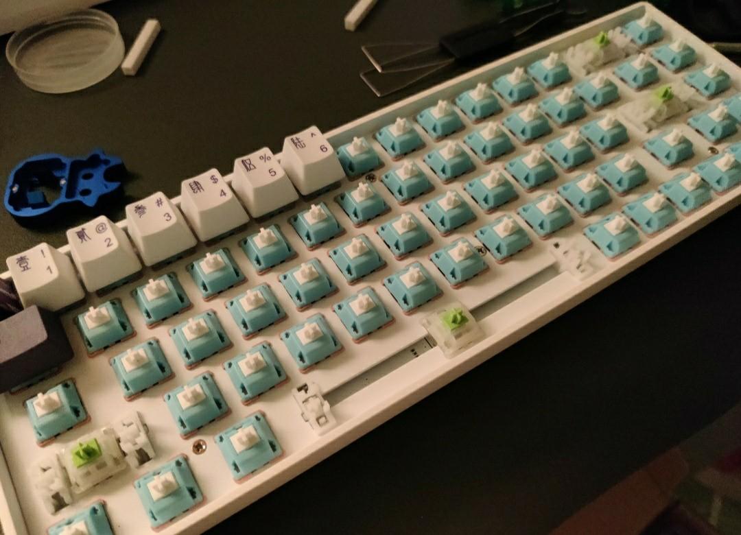 Thocky budget custom keyboard mechanical keyboard, Computers & Tech ...