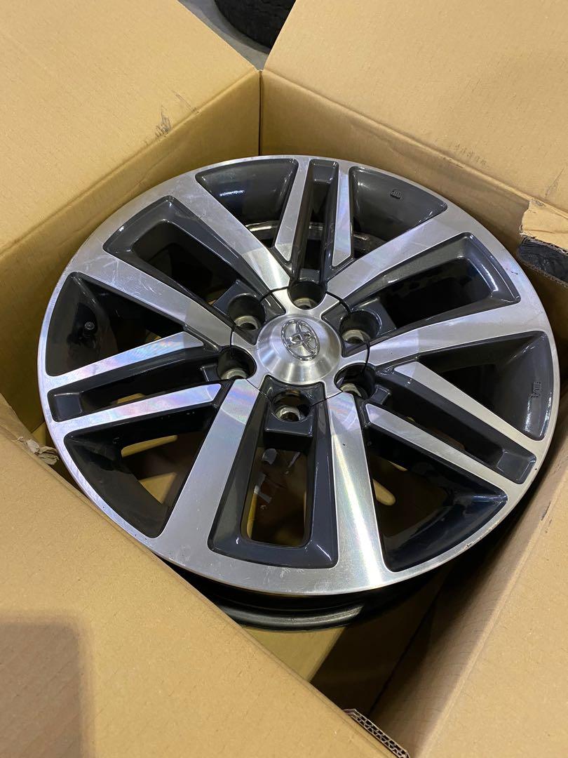 Toyota Fortuner V, Hilux conquest oem mags rims, Car Parts ...