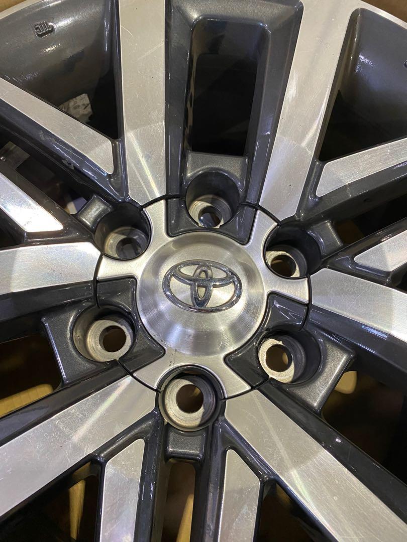 Toyota Fortuner V, Hilux conquest oem mags rims, Car Parts ...