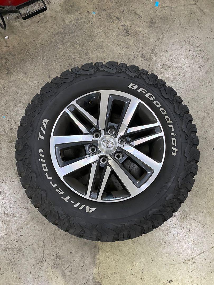 Toyota Fortuner V, Hilux conquest oem mags rims, Car Parts ...