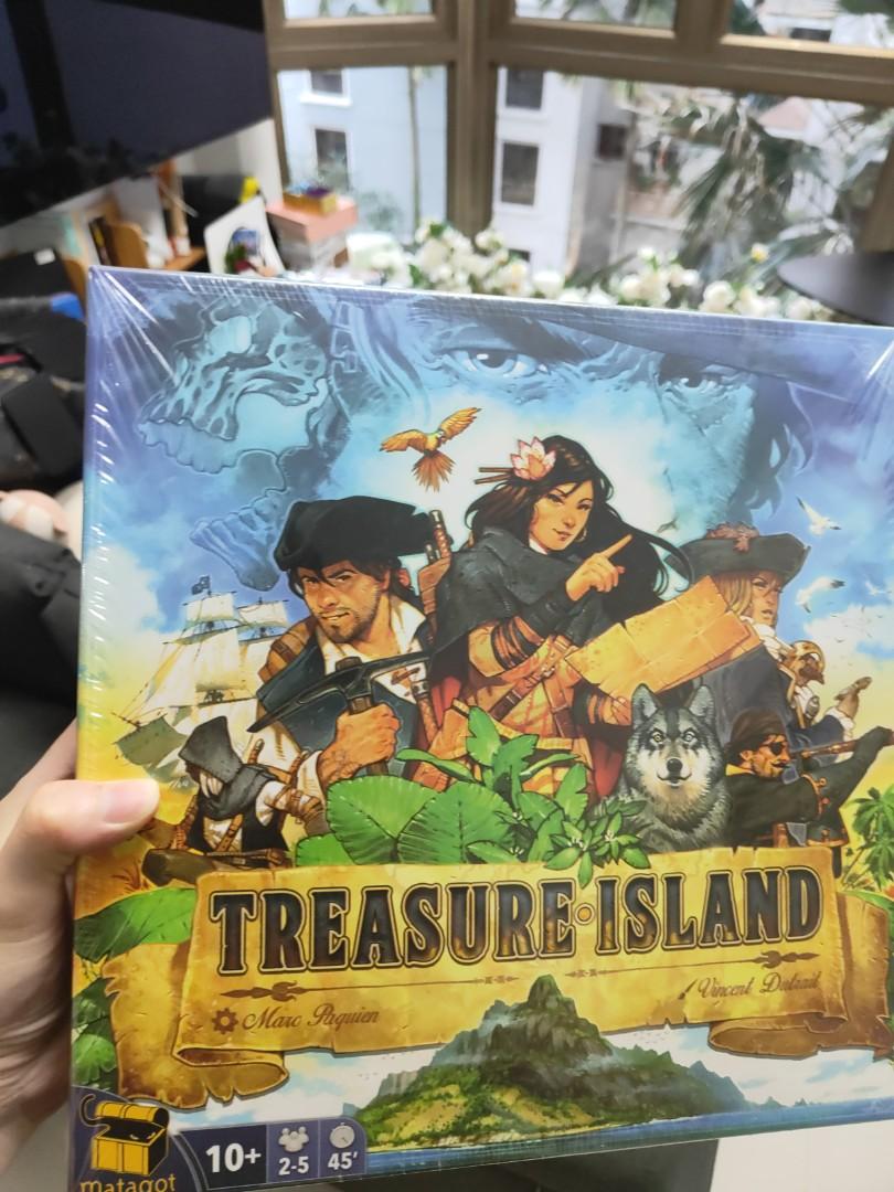 Treasure Island Board Game, Hobbies & Toys, Toys & Games on Carousell