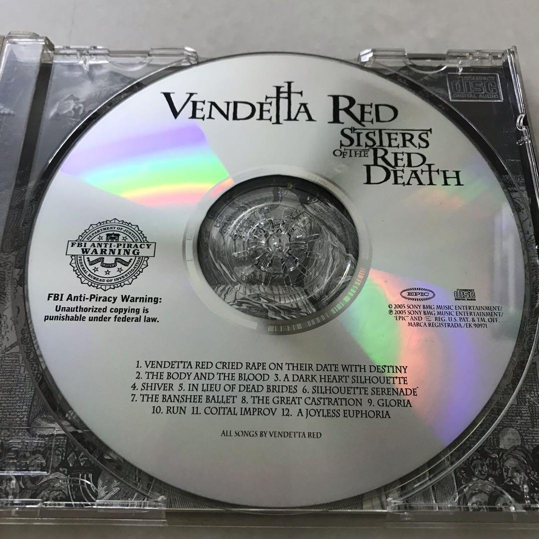 Vendetta Red CD (Box Aus), Hobbies & Toys, Music & Media, CDs & DVDs on ...
