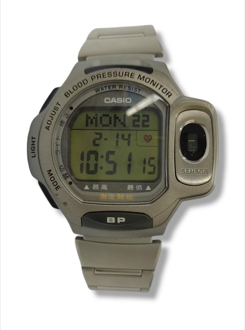 Vintage Casio digital BP 1b Blood Pressure Monitor, Men's Fashion ...