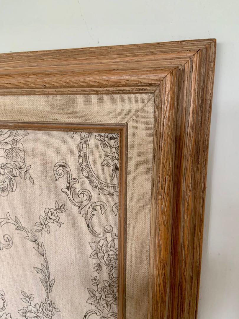 Vintage Large Pin Board/Mood Board, Furniture & Home Living, Home Decor ...