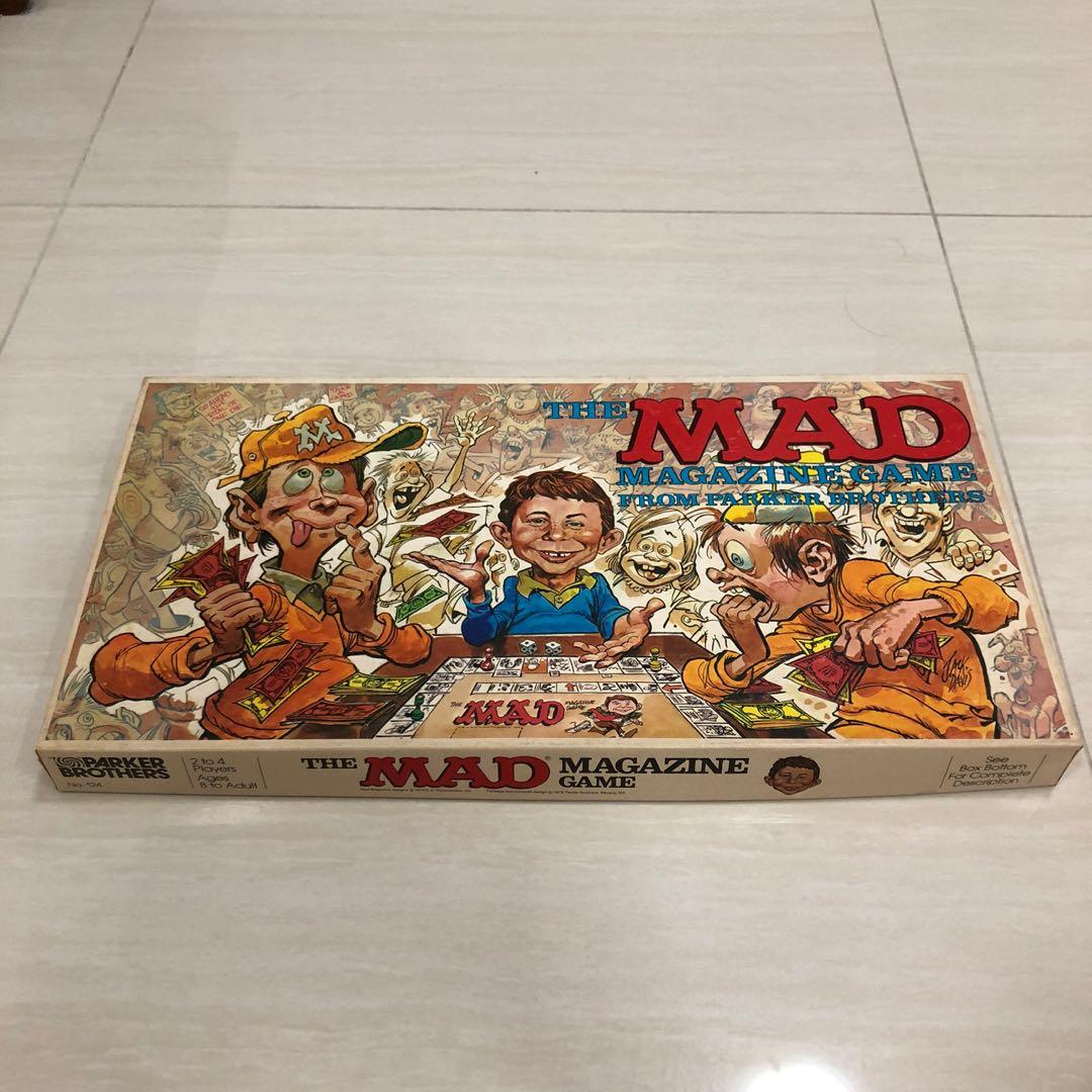 Vintage Mad Magazine Board Game 1978 Complete, Hobbies & Toys, Toys ...