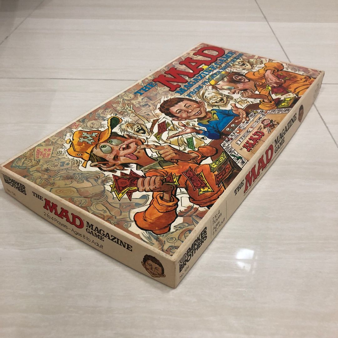 Vintage Mad Magazine Board Game 1978 Complete, Hobbies & Toys, Toys ...