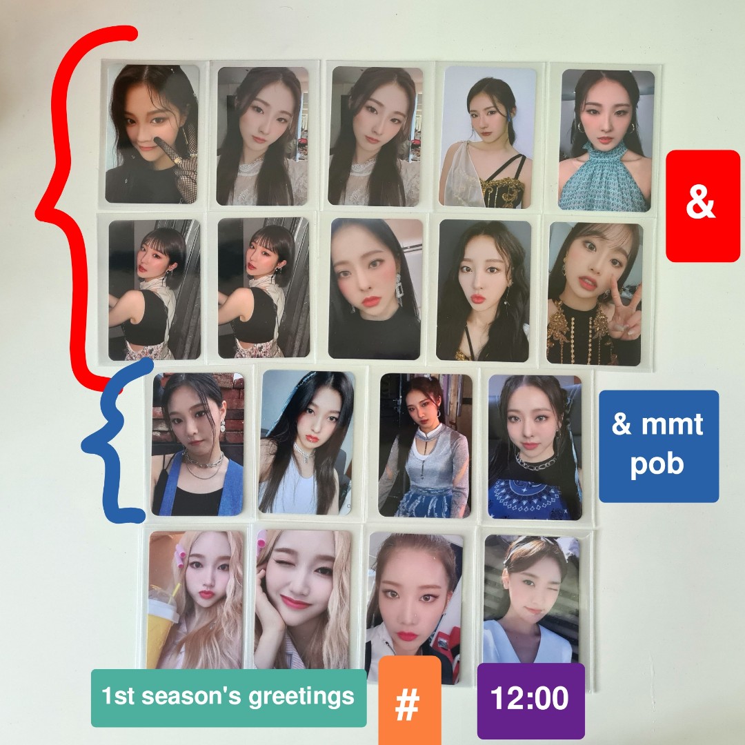 [wts] loona pcs photocards (assorted), Hobbies & Toys, Memorabilia & Collectibles, K-Wave on ...