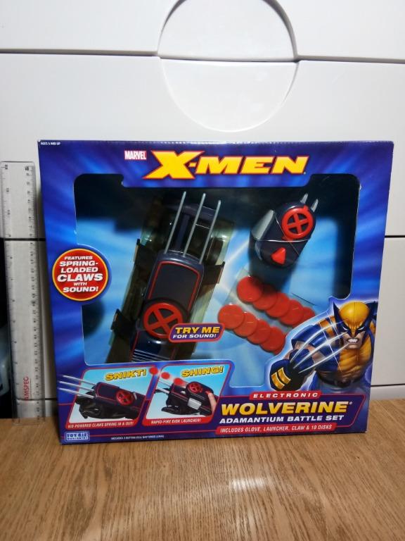 X-Men Wolverine Adamantium Claws Electronic Marvel Toybiz, Hobbies ...