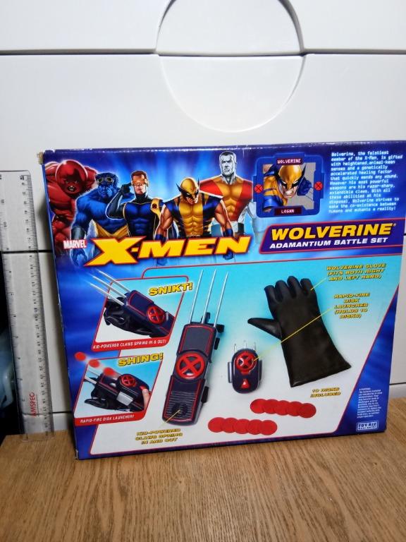 X-Men Wolverine Adamantium Claws Electronic Marvel Toybiz, Hobbies ...