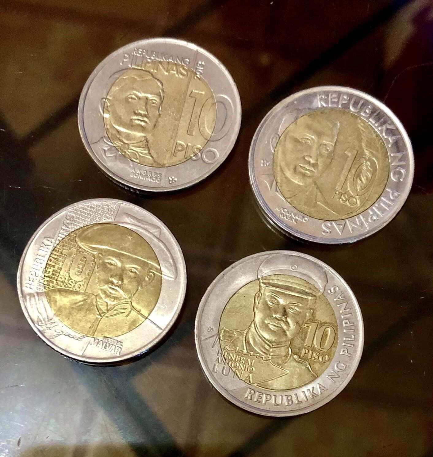 10 Piso Commemorative Coins Set, Hobbies & Toys, Memorabilia ...