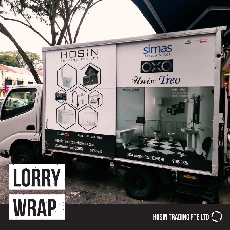 10ft Lorry Wrap for Advertising and Commercial Vehicle Use, Car ...