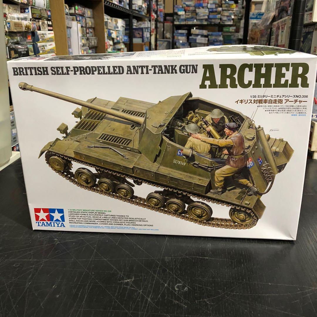 1/35 Tamiya British Archer Self-Propelled Anti-Tank Gun Model Kit ...