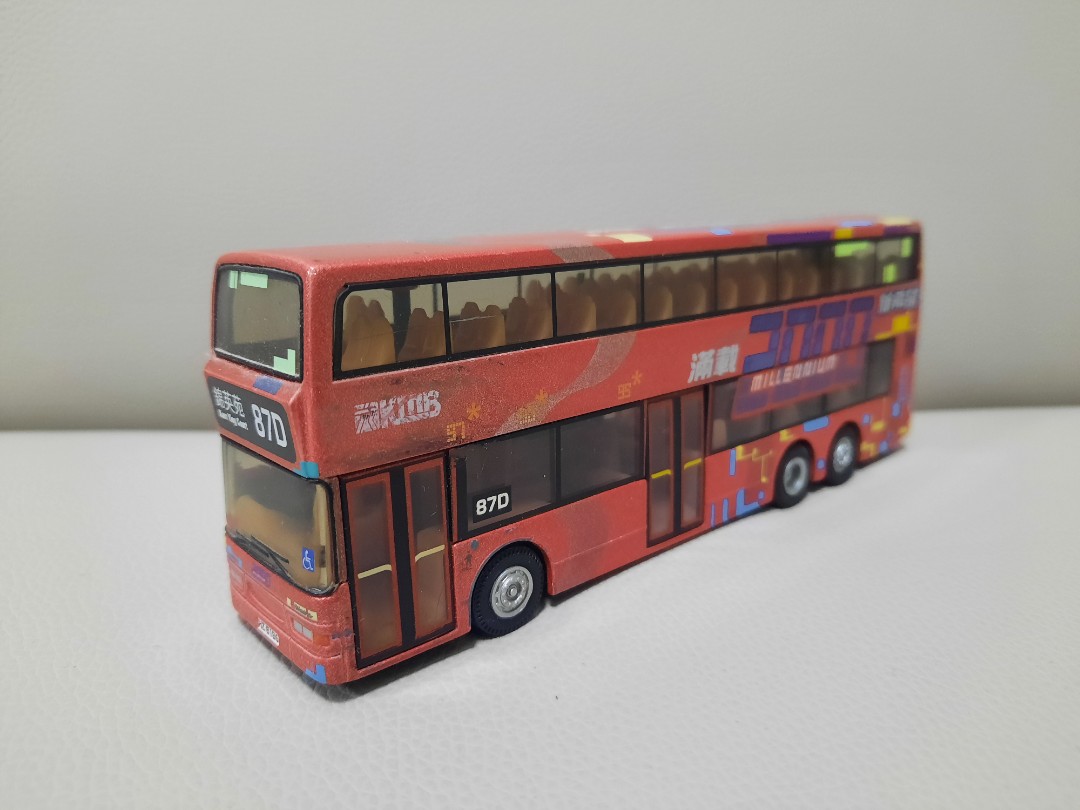 1/76 Corgi Dennis Trident Duple Metsec 九巴都普三叉戟滿載2000新希望巴士模型 （少殘、無盒無證 ...
