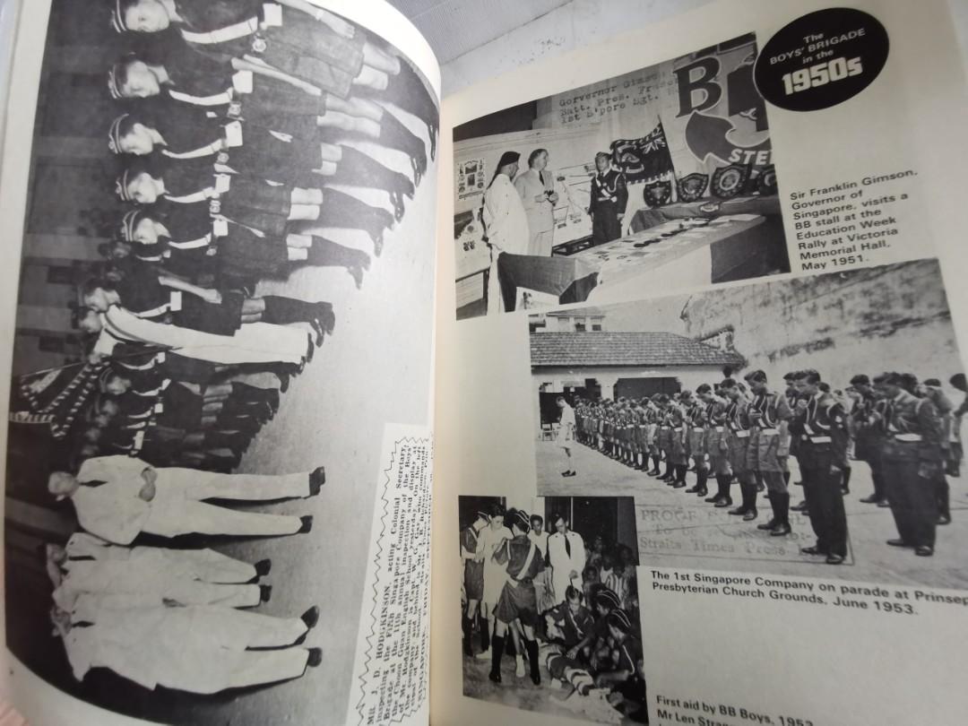 1930-1980 boys brigade golden jubilee Souvenir Magazine 50 years on ...