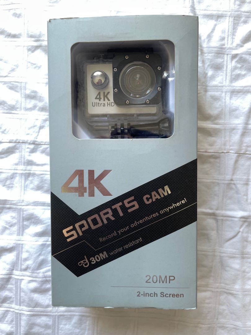 4K Ultra HD Sports Cam, Photography, Cameras on Carousell