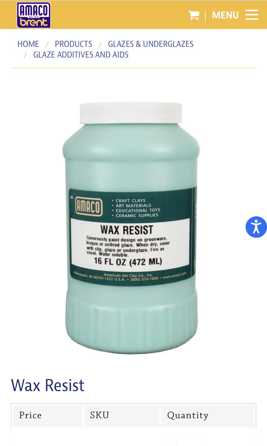 Amaco Wax Resist, Hobbies & Toys, Stationery & Craft, Other Stationery ...