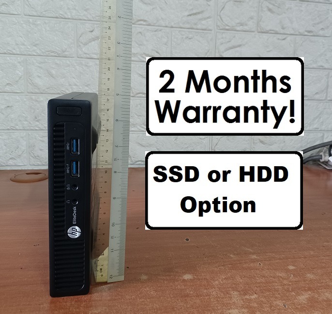 [AMD A8 Tiny CPU] HP Elitedesk 705 G2 Mini: 8GB RAM, 500GB HDD (Desktop ...
