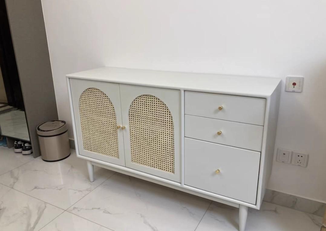 Arch Rattan Sideboard (Drawers), Furniture & Home Living, Furniture ...