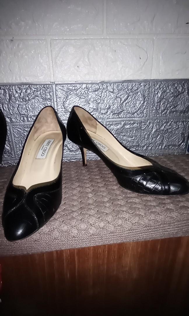 authentic jimmmy choo pump shoes, Luxury, Sneakers & Footwear on Carousell