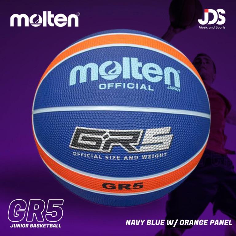 Authentic Molten GR5 Rubber Basketball Size 5, Sports Equipment, Sports ...