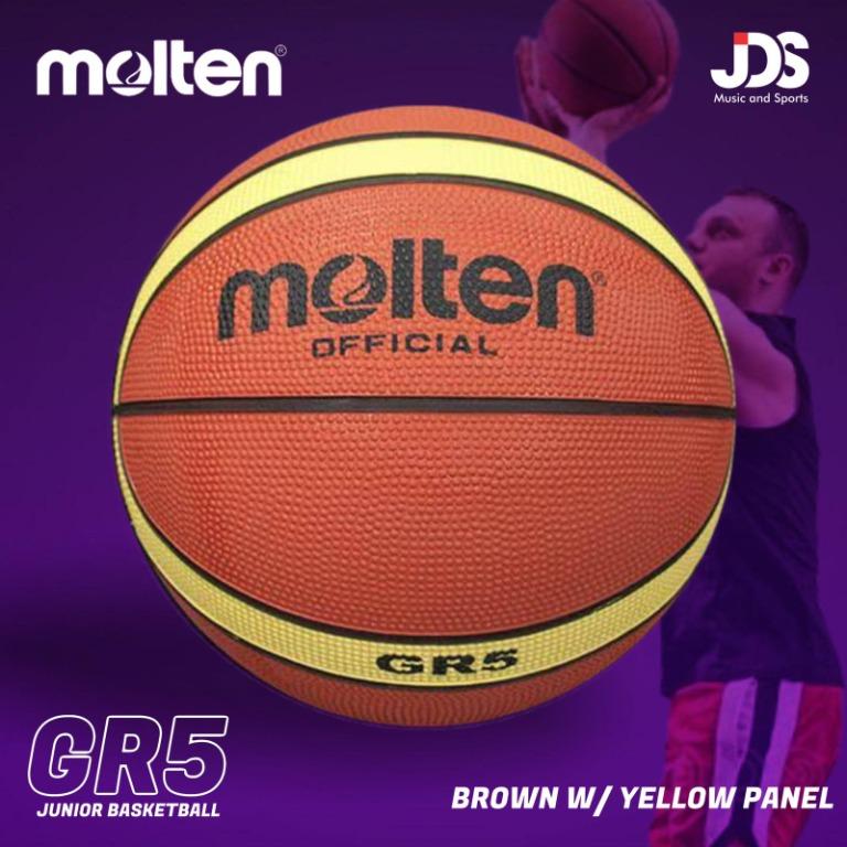 Authentic Molten GR5 Rubber Basketball Size 5, Sports Equipment, Sports ...