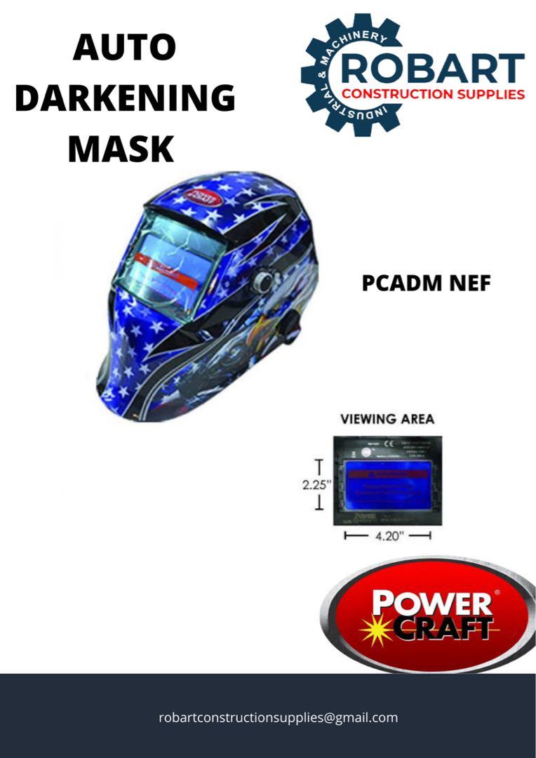 AUTO DARKENING MASK (PRO SERIES), Commercial & Industrial, Construction ...