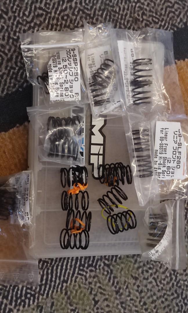 AXON high big bore progressive / linear spring for 1/10 RC onroad ...