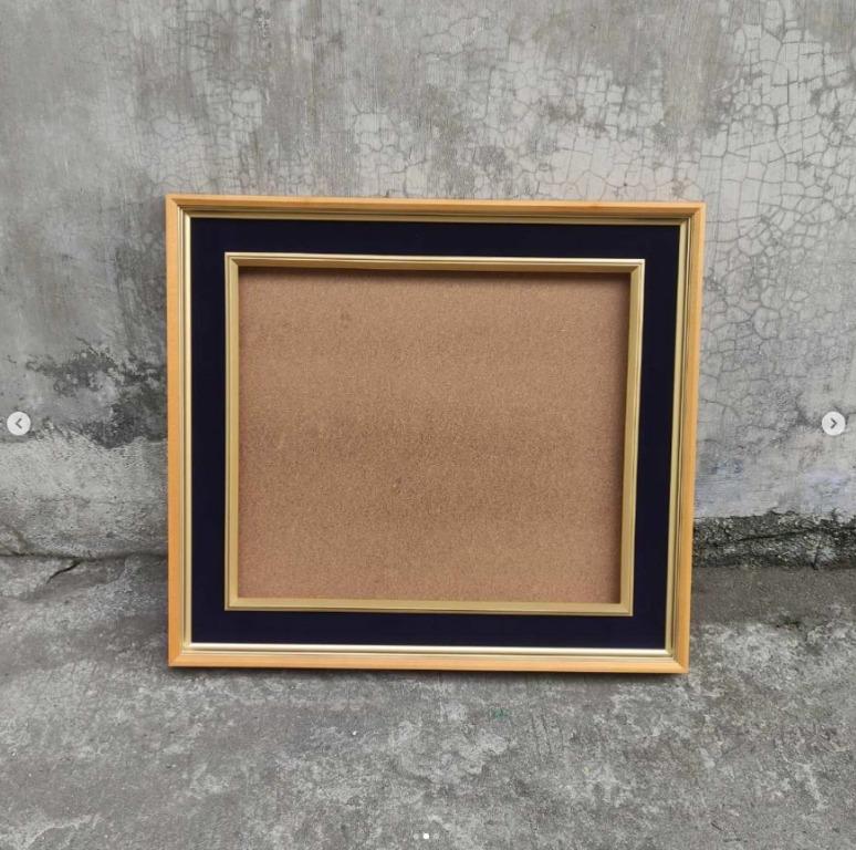 Big Vintage Big Blue Frame (No Glass), Furniture & Home Living, Home ...