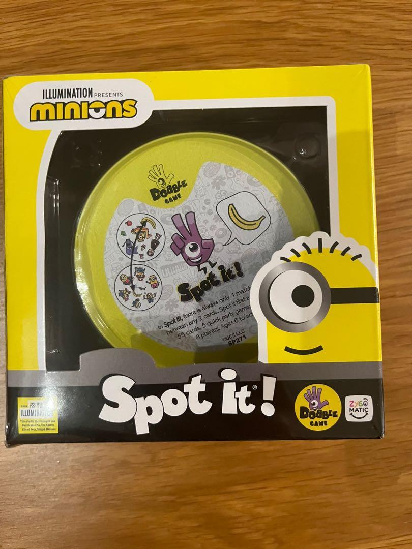 BNiS Spot It Minion Editon, Hobbies & Toys, Toys & Games on Carousell
