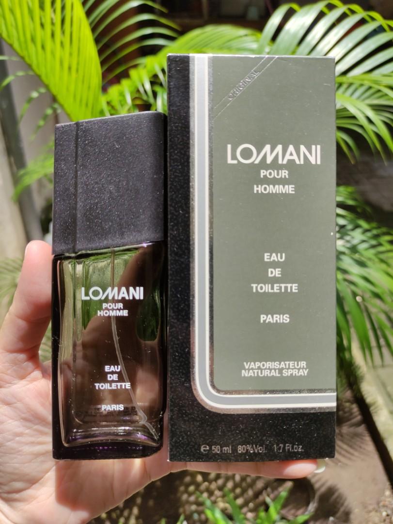 BOTOL PARFUM LOMANI PARIS 50ML ORIGINAL (BOTOL KOSONG & KOTAK / DUS ...