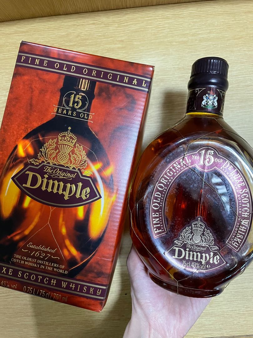 Brand New The Original Dimple 15 Years Old Scotch Whisky 750ml, Food ...