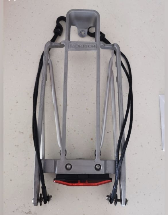 Brompton Original Rear Rack, Sports Equipment, Bicycles & Parts, Parts ...