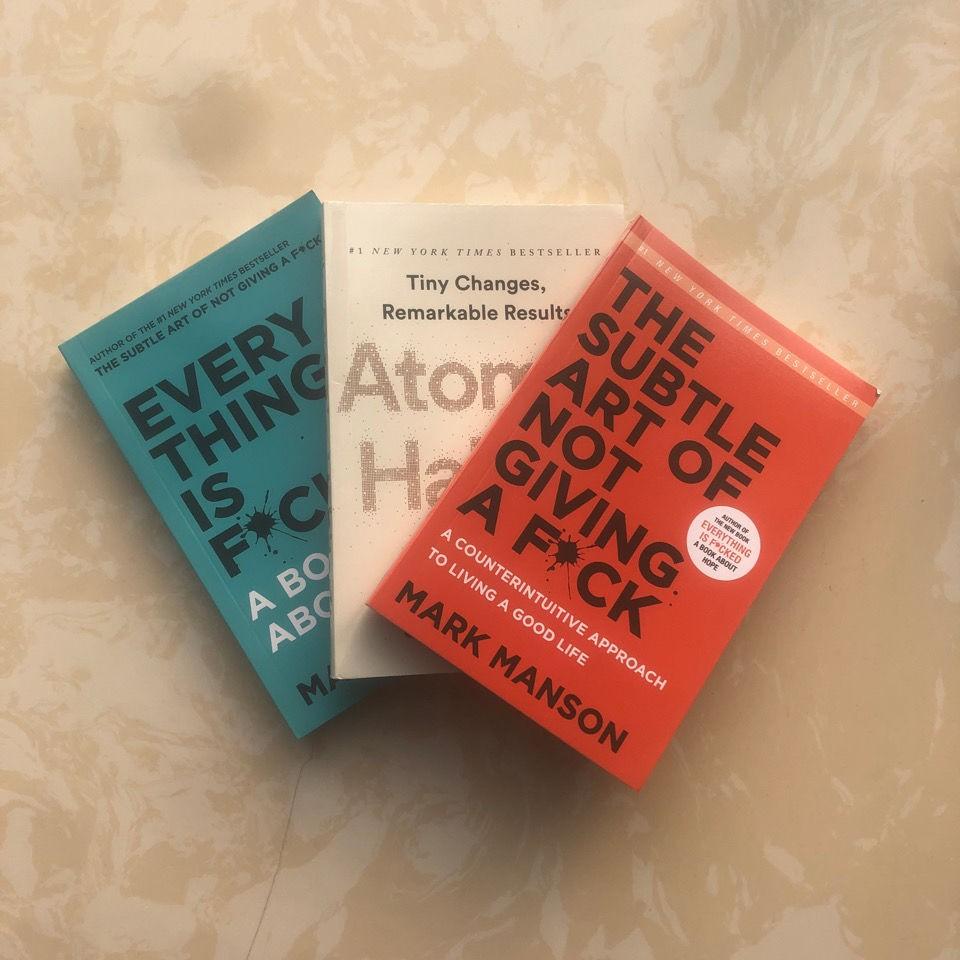 [Bundle of 3] Atomic Habits + The Subtle Art of Not Giving a F*ck ...
