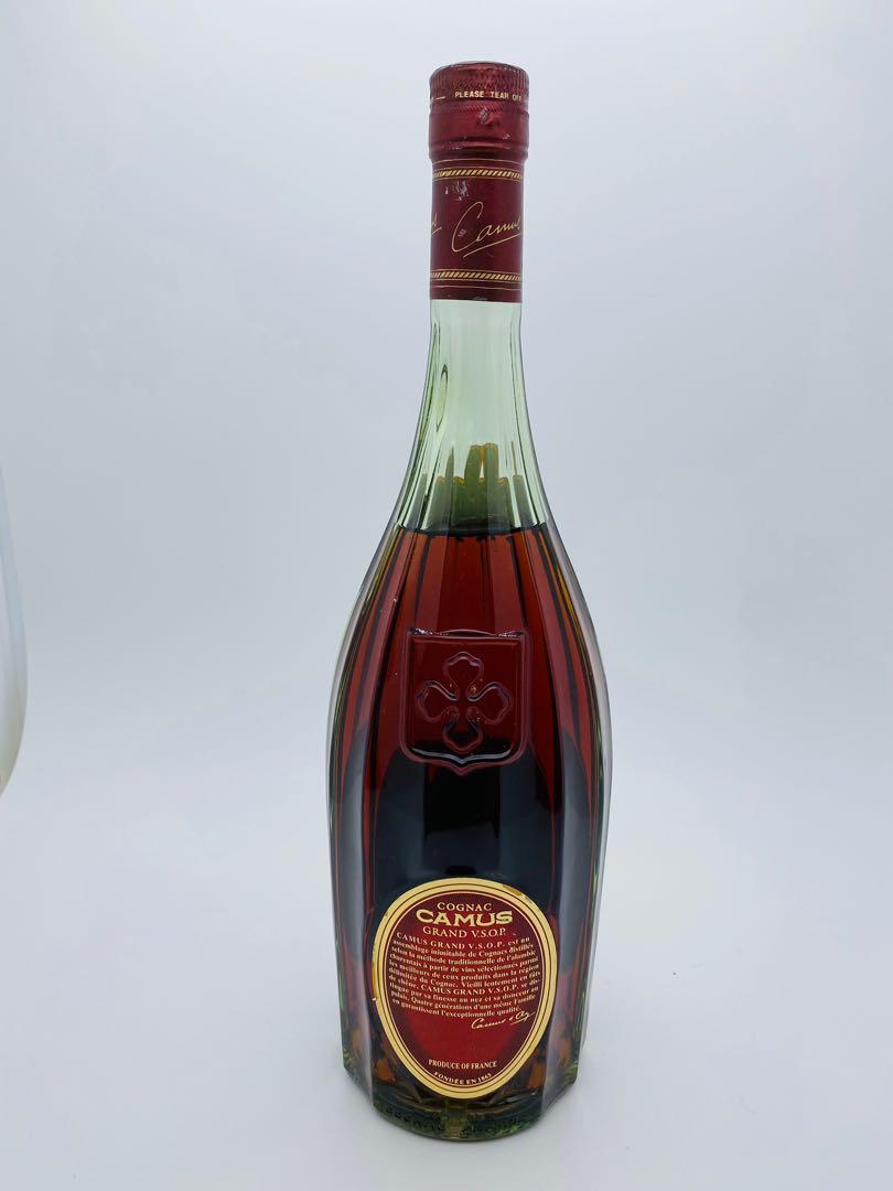 Camus Vsop cognac 1130ml 青樽金花干邑 無盒, 嘢食 & 嘢飲, 酒精飲料 - Carousell