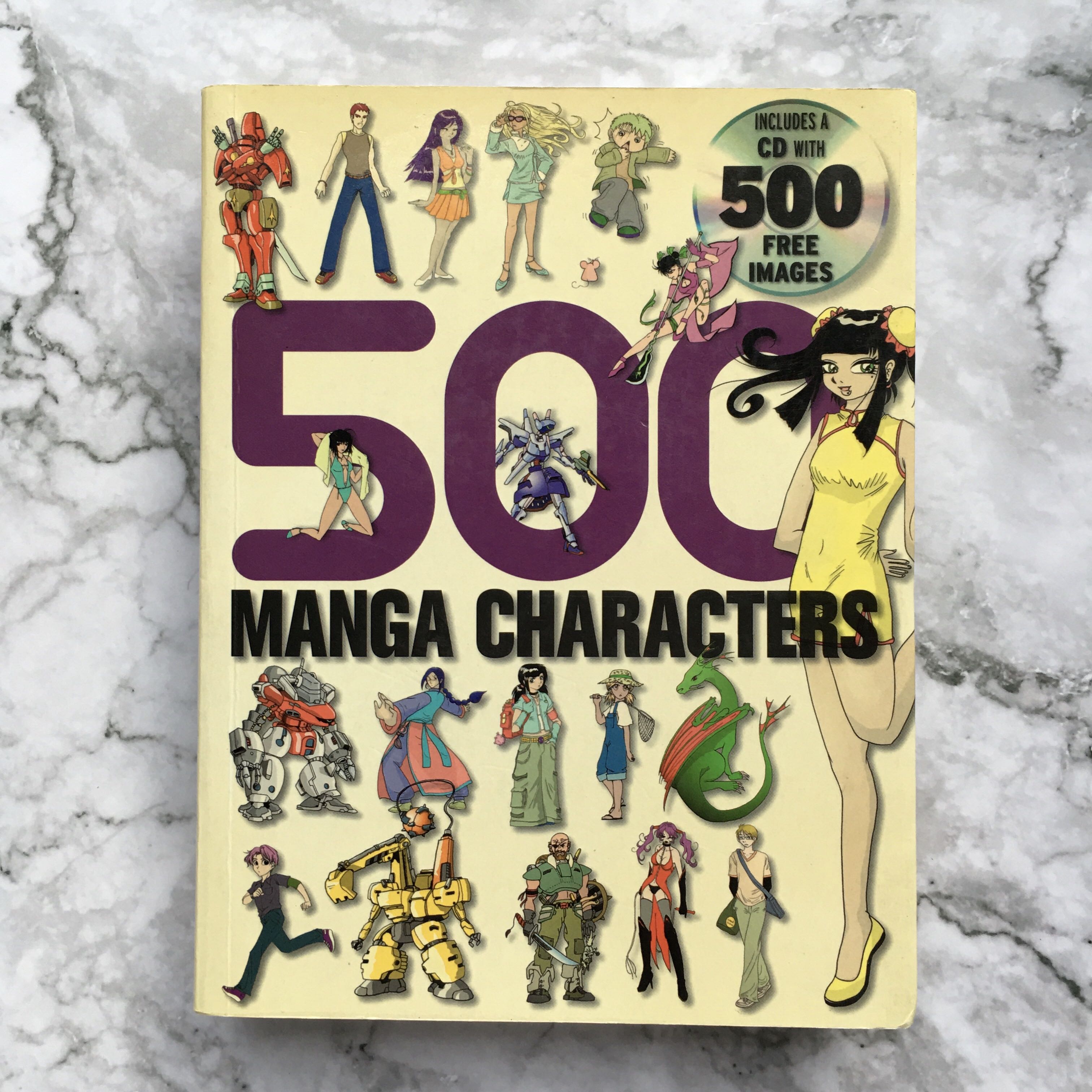 COD 500 Manga Characters by Sweatdrop Studios, Hobbies & Toys, Books ...