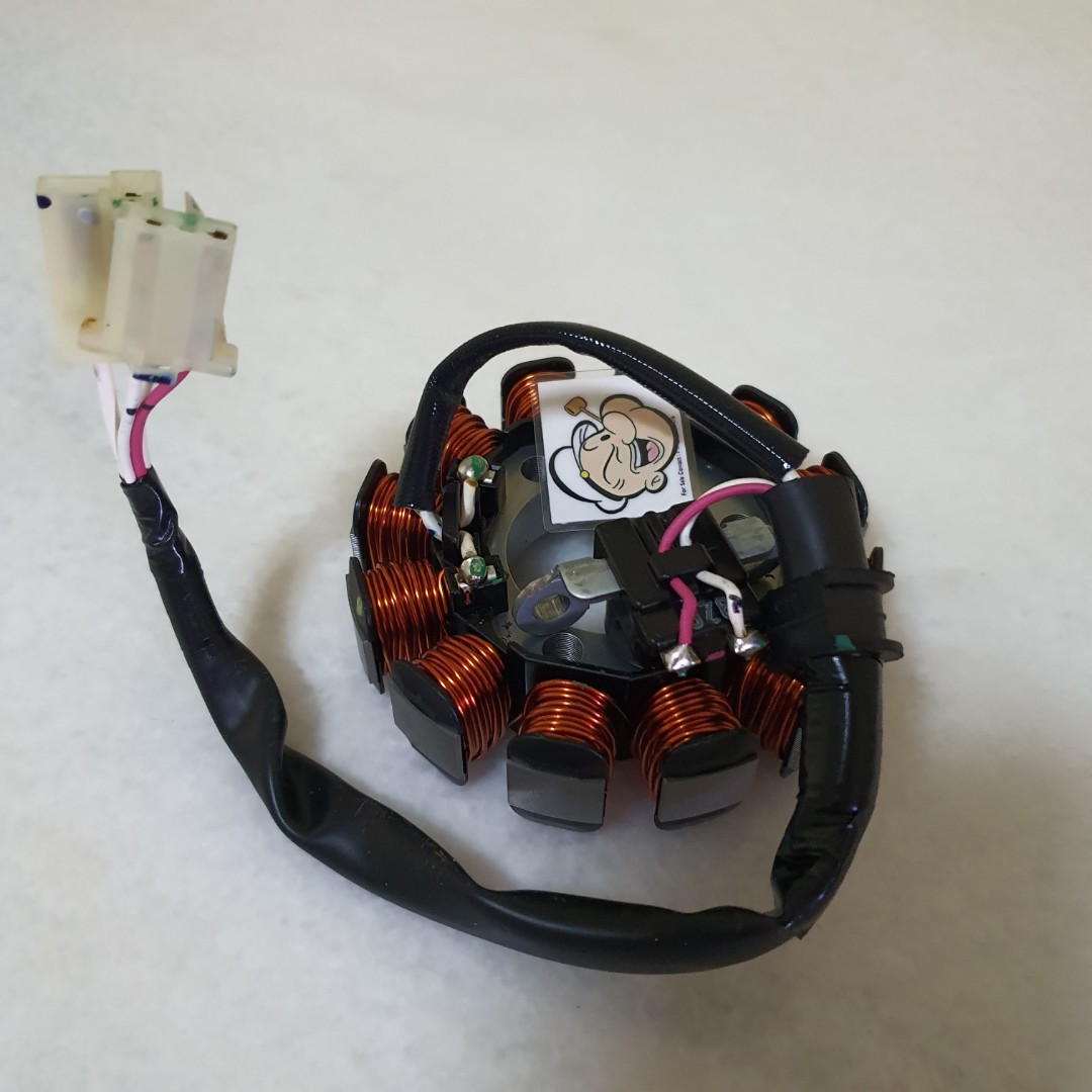 100% Original FUEL COIL MAGNET COIL STAR38TOR ASSEMBLY SPARK / JUPITER ...