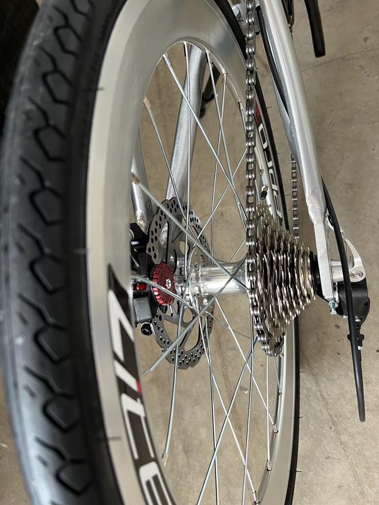 Crius Velocity Rose gold /(silver),451 aero wheelset (siver) hub ...