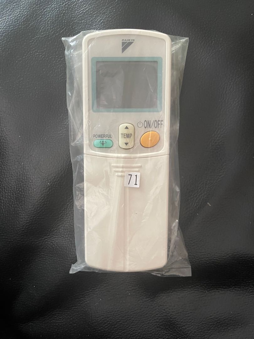 Daikin Original Aircon Remote Control, TV & Home Appliances, Air ...