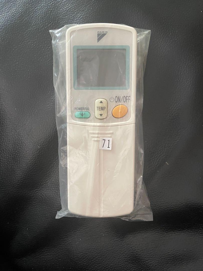 Daikin Original Aircon Remote Control, TV & Home Appliances, Air ...
