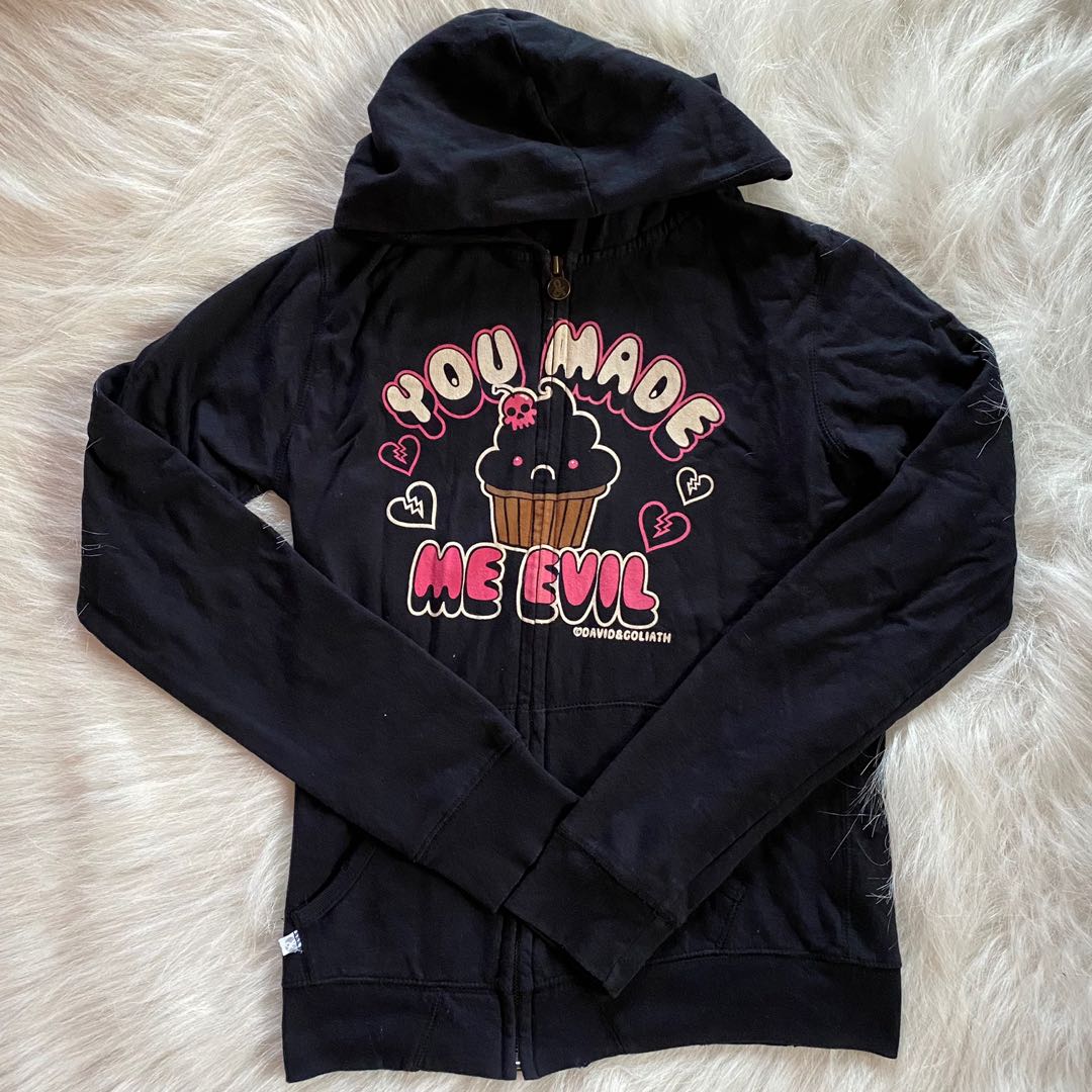 David & Goliath jacket hoodie, Women's Fashion, Coats, Jackets and ...