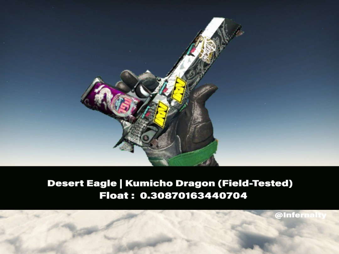 Desert Eagle Kumicho Dragon FT CSGO SKINS KNIVES, Video Gaming, Gaming ...