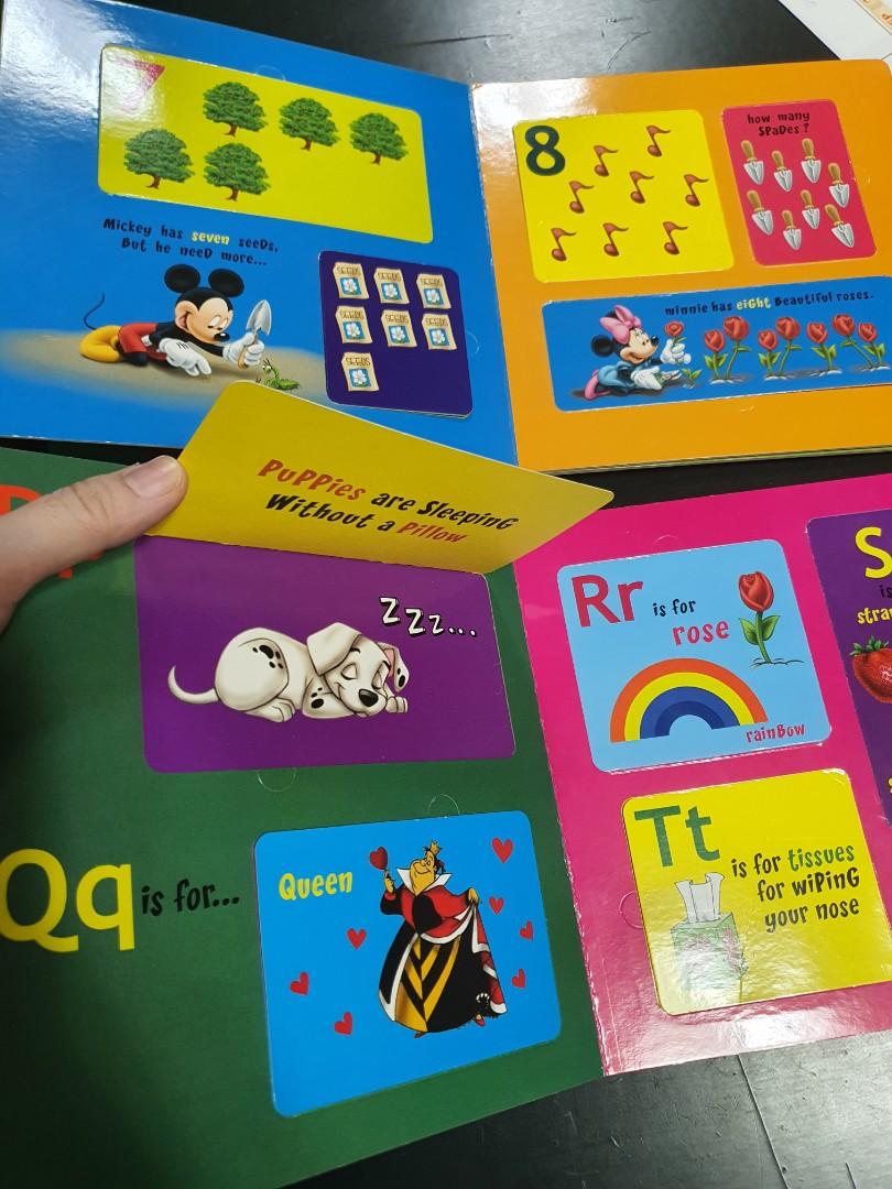 DISNEY Princess ABC 123 Board books for children, Hobbies & Toys, Books ...