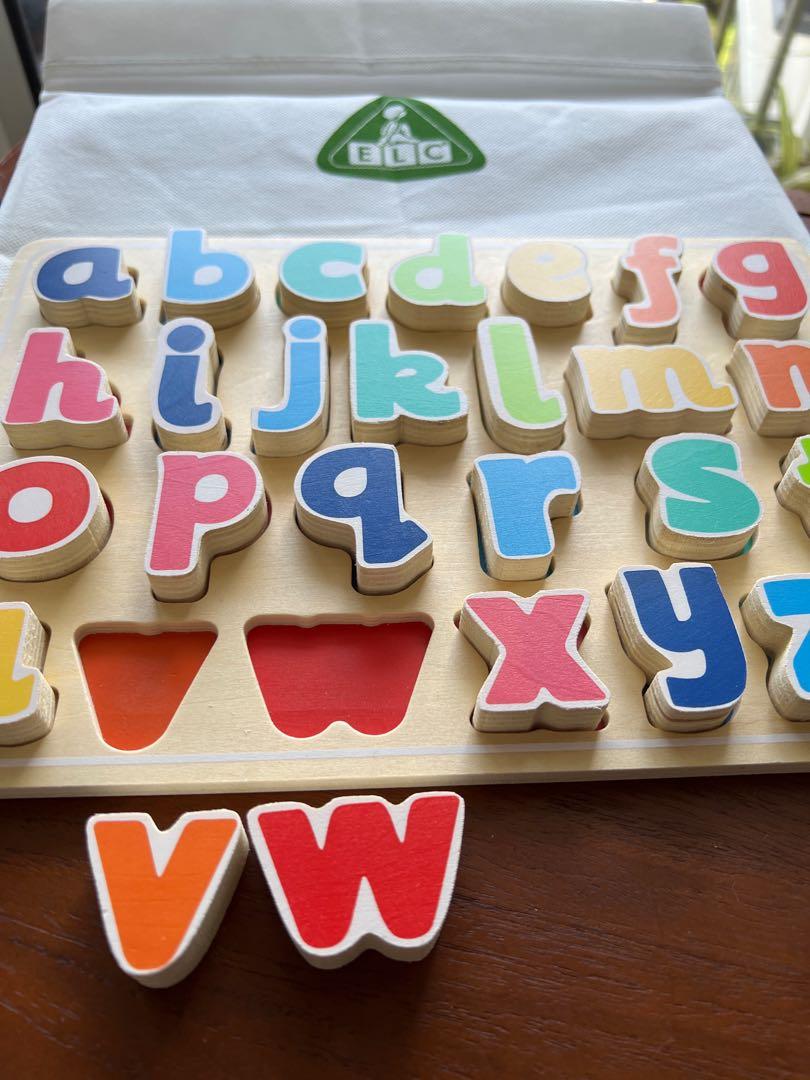 ELC lower case alphabet puzzle, Hobbies & Toys, Toys & Games on Carousell