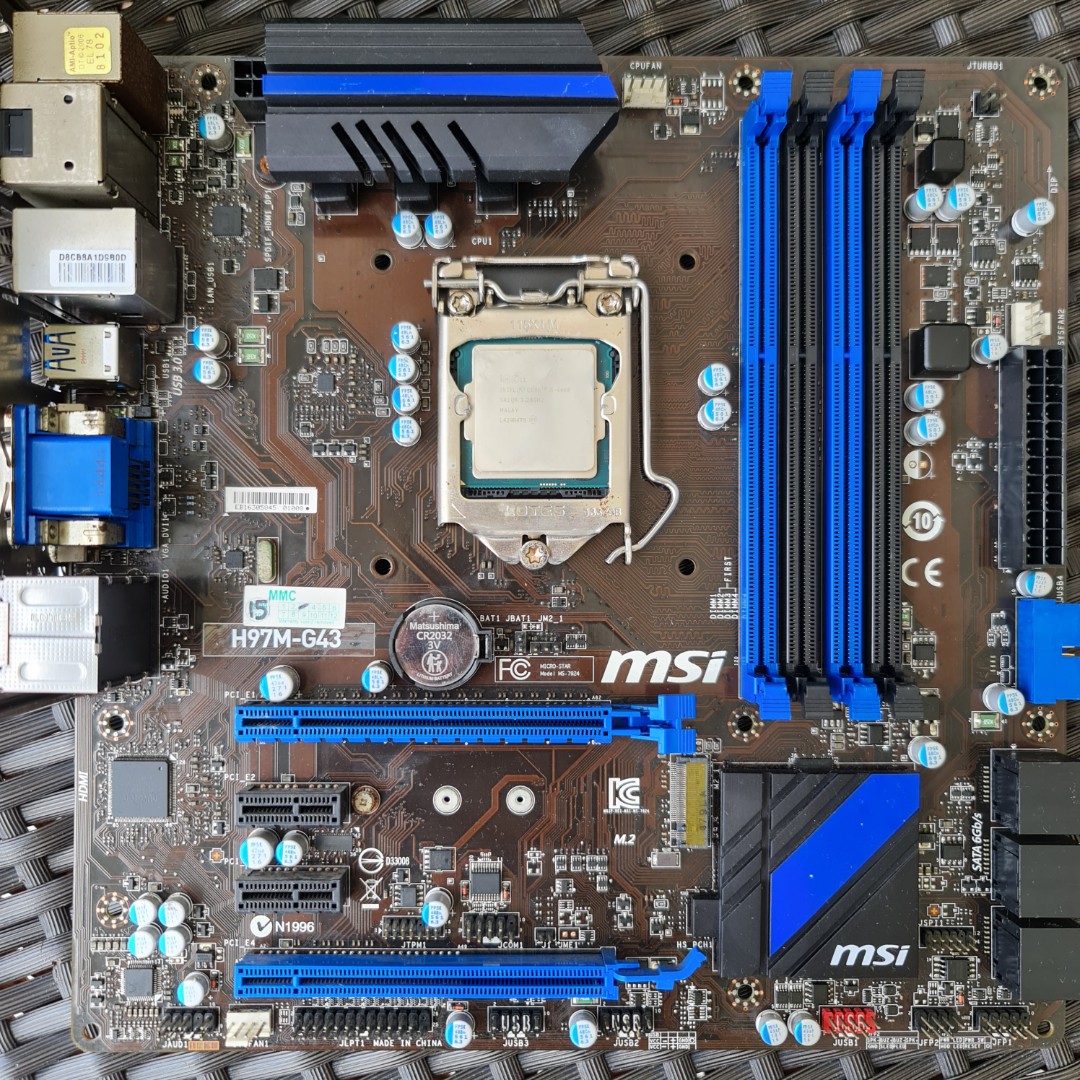 Faulty CPU + Mobo, Computers & Tech, Desktops on Carousell