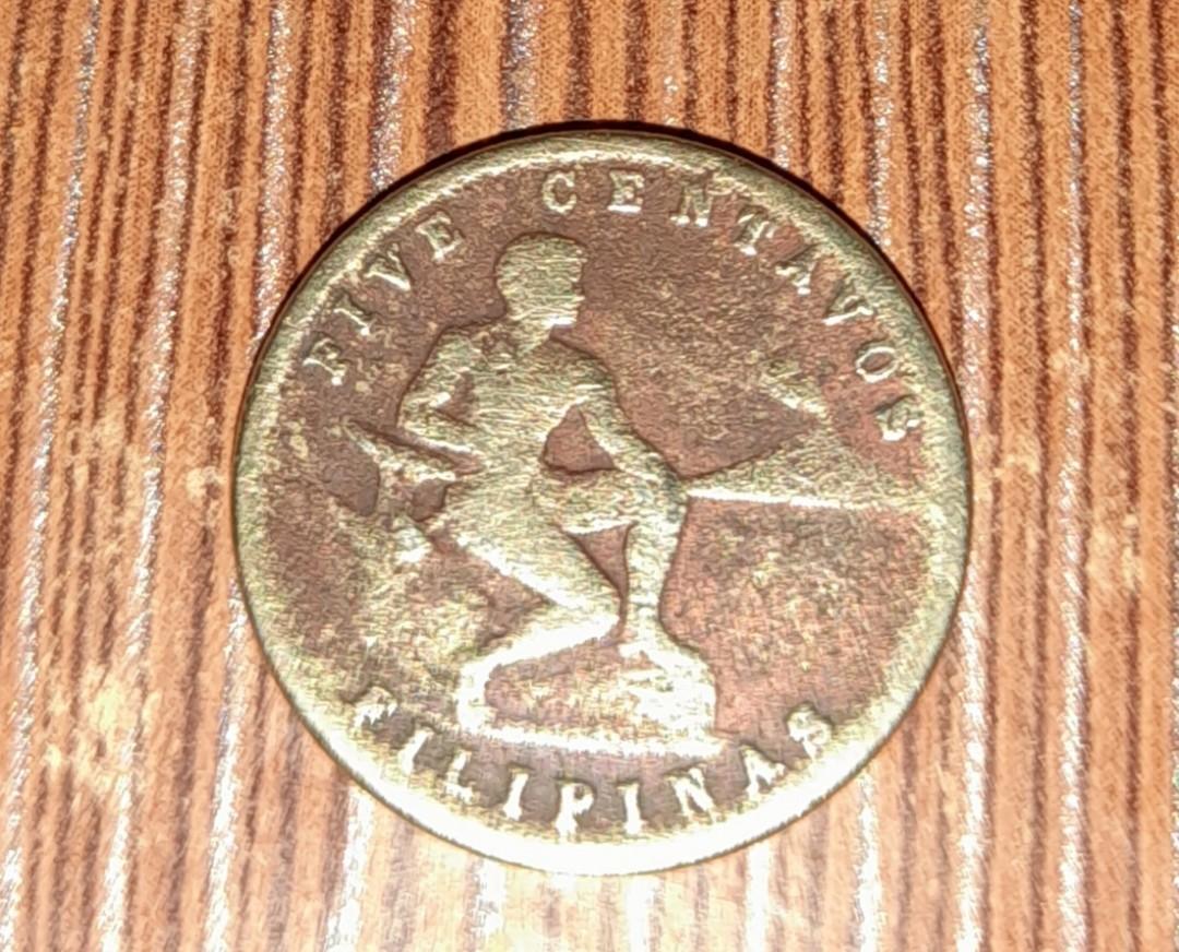 Five centavos Pilipinas 1945, Hobbies & Toys, Memorabilia ...
