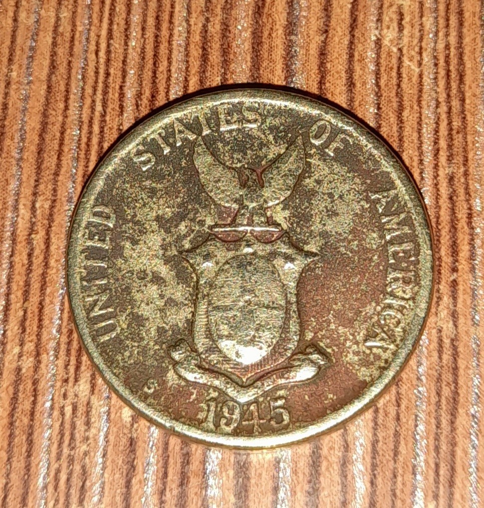 Five centavos Pilipinas 1945, Hobbies & Toys, Memorabilia ...