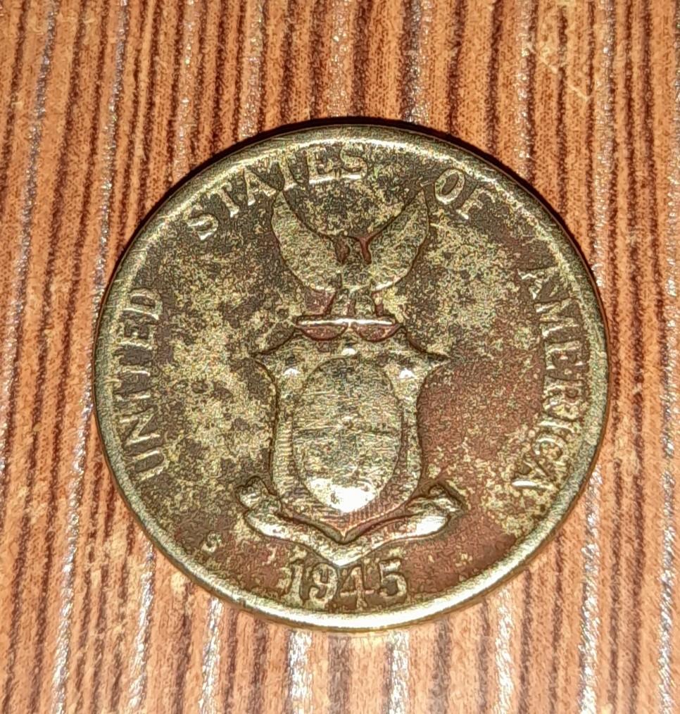 Five centavos Pilipinas 1945, Hobbies & Toys, Memorabilia ...